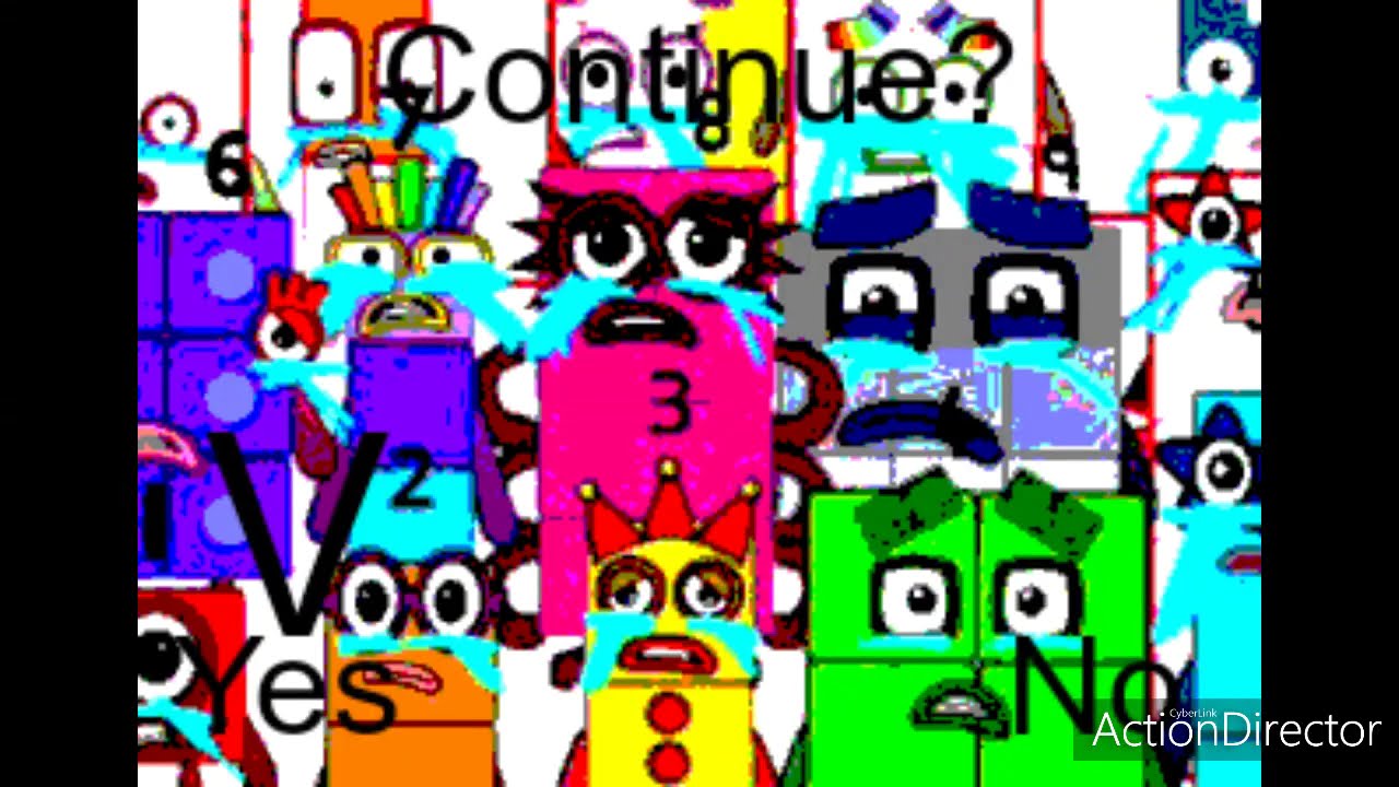 (HET) Numberblocks (Irish Windows 98 Bootleg) Game Over - YouTube