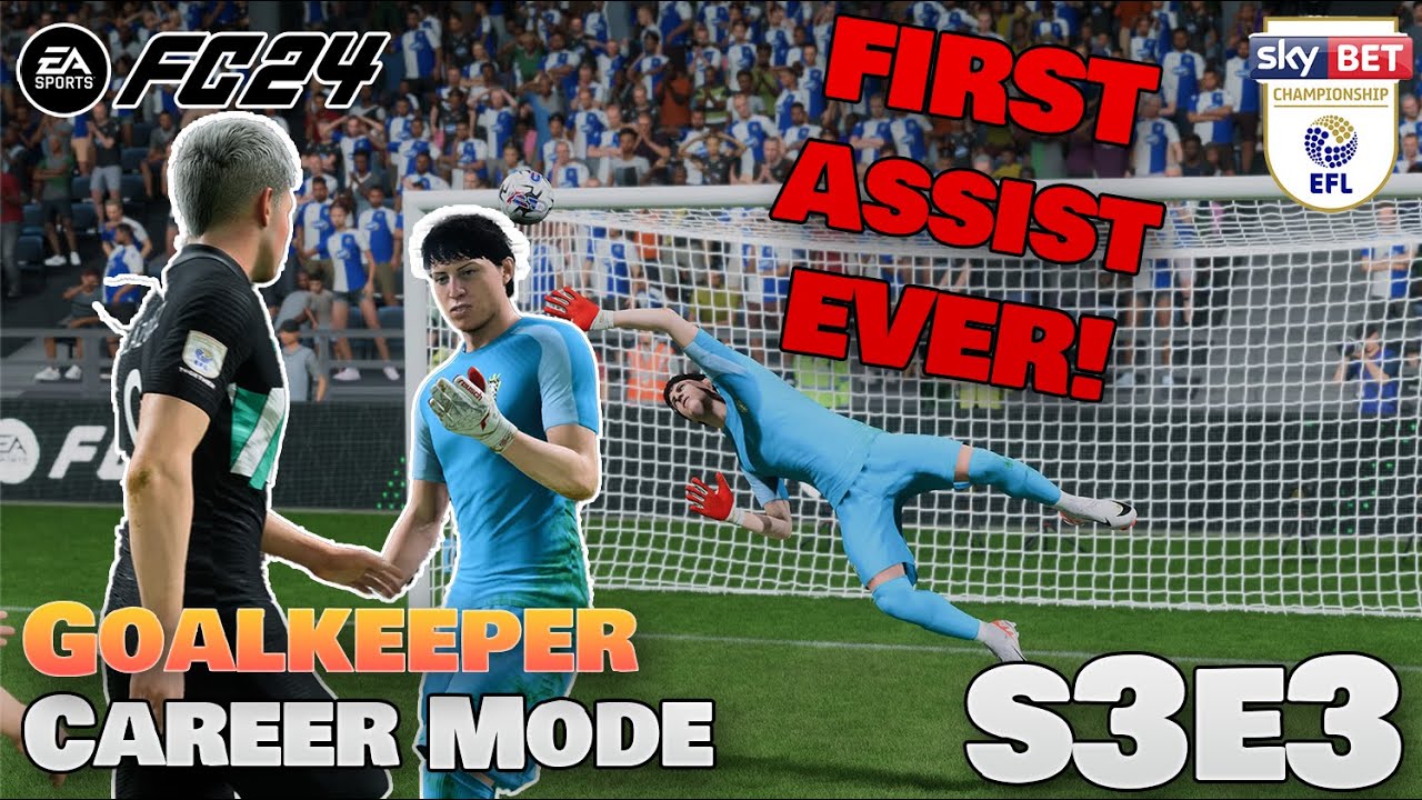 FIRST ASSIST EVER! - Goalkeeper Career Mode EAFC24 #S3E3 - YouTube