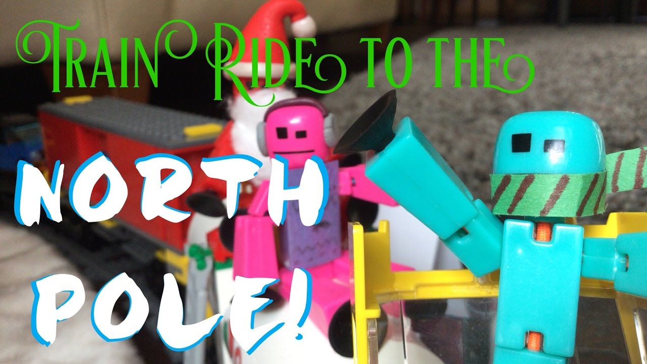Train Ride to the North Pole! | #stikbot - YouTube