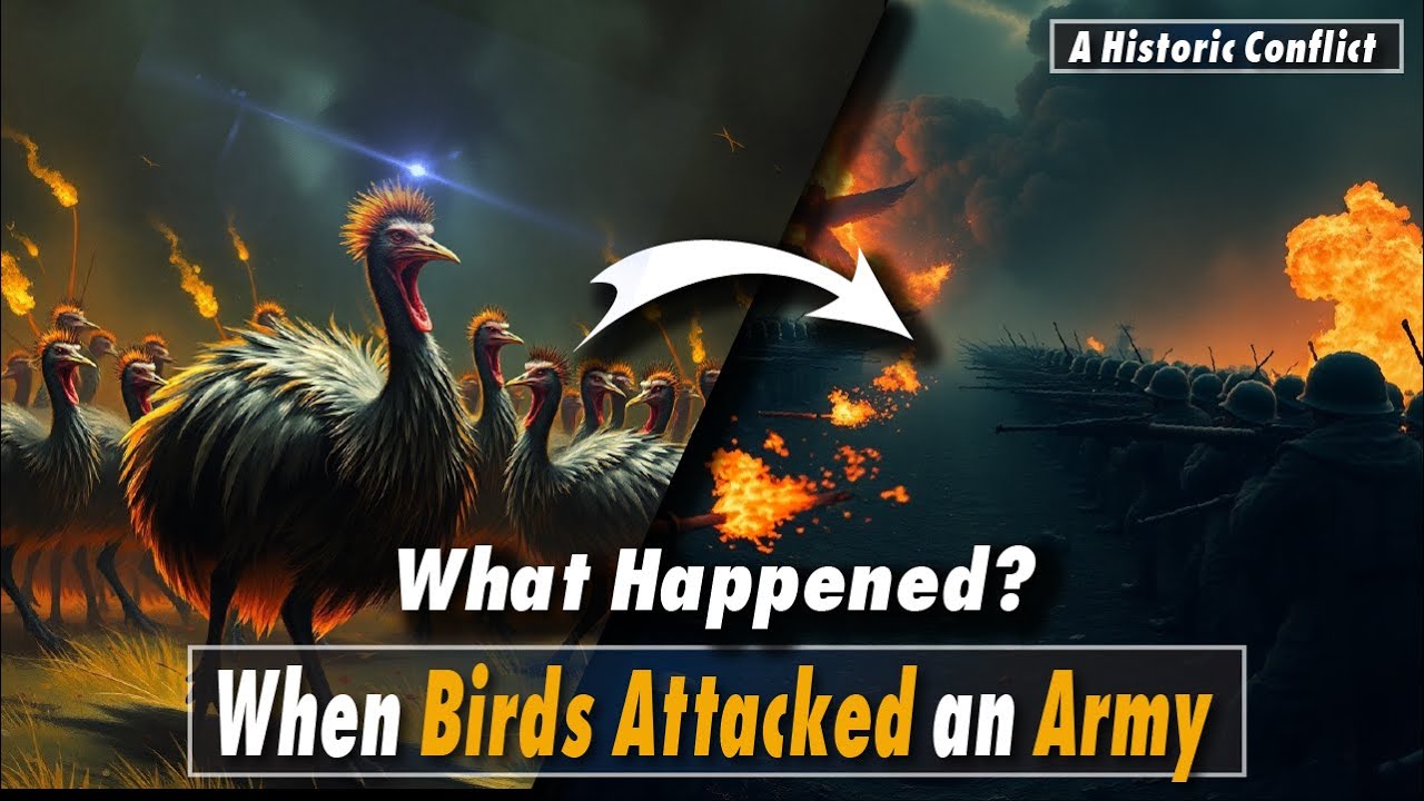 A Historic Bird Conflict with Australian Army | Emu Conflict, An Army ...
