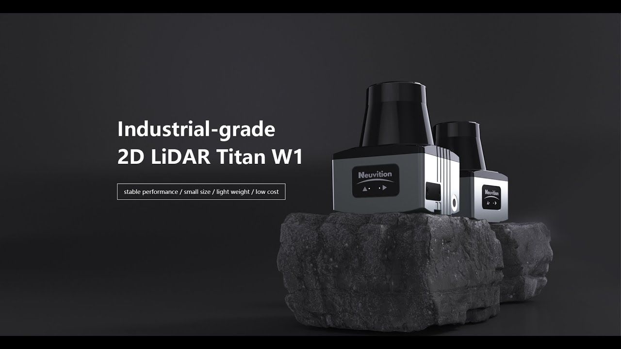 2D LiDAR Titan W1: Neuvition 2023 new model-Small size, low cost ...
