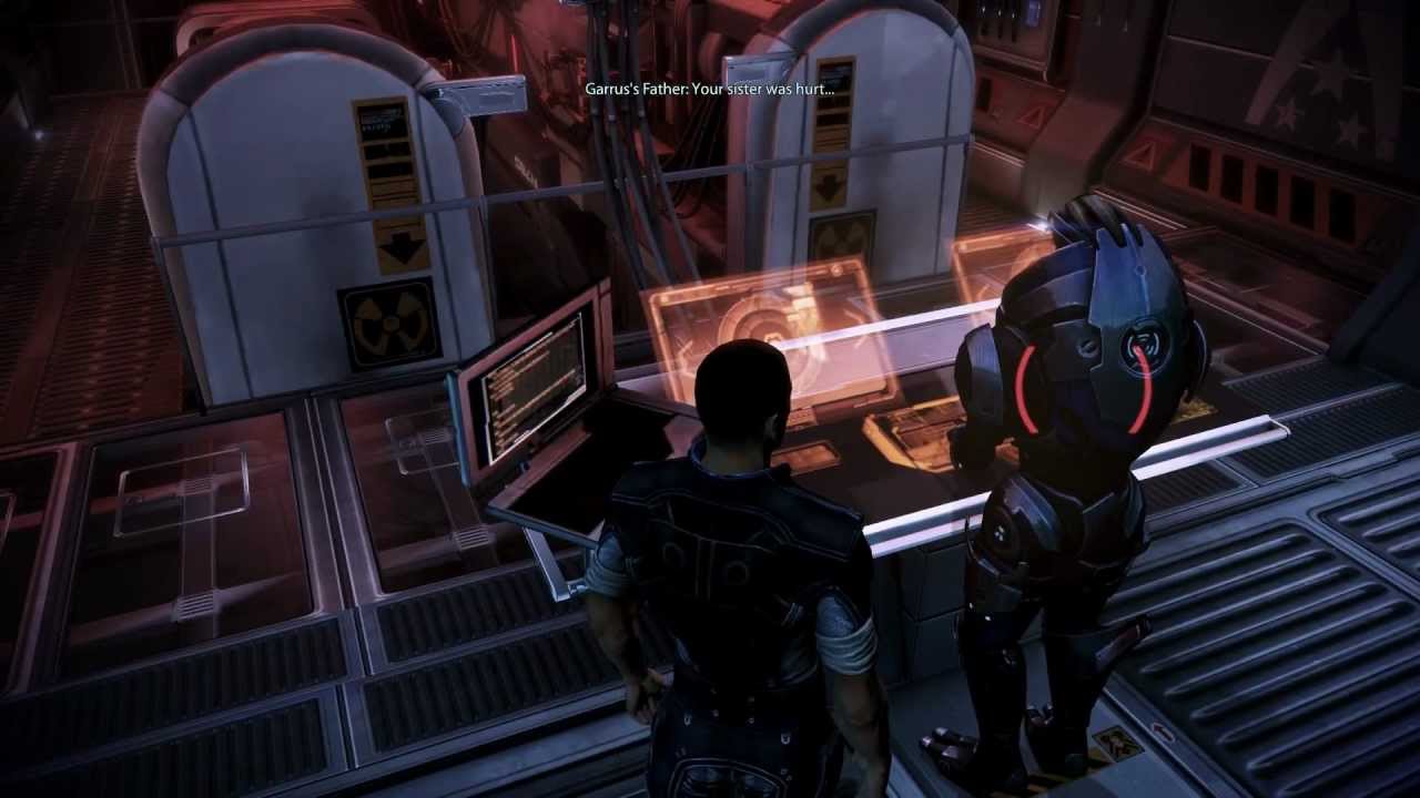 Mass Effect 3 - Garrus talks to his father - YouTube