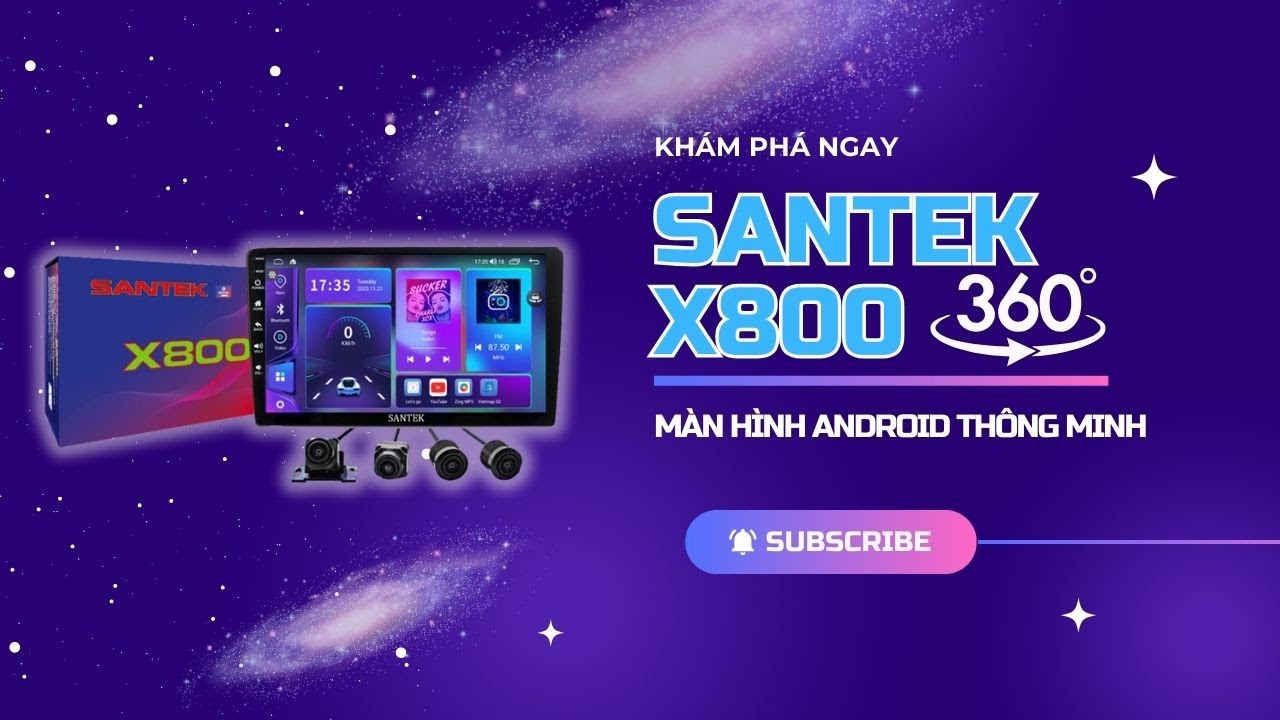 Có gì ở màn hình Santek X800 360, giá chưa đến 8 triệu đồng? - YouTube