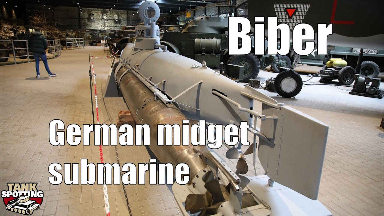 Biber - Kriegsmarine 1 Man Midget Submarines Only Sank 7 Ships ...