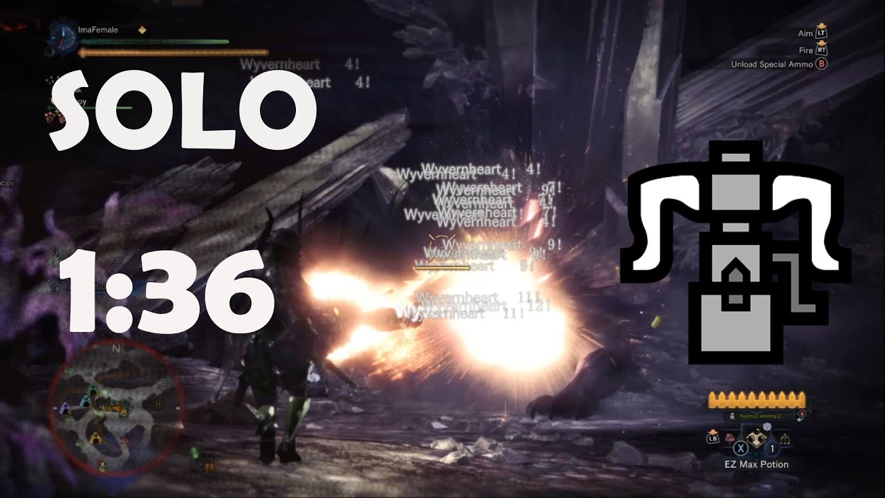 A NORMAL Behemoth Speed run (Monster Hunter World) - YouTube