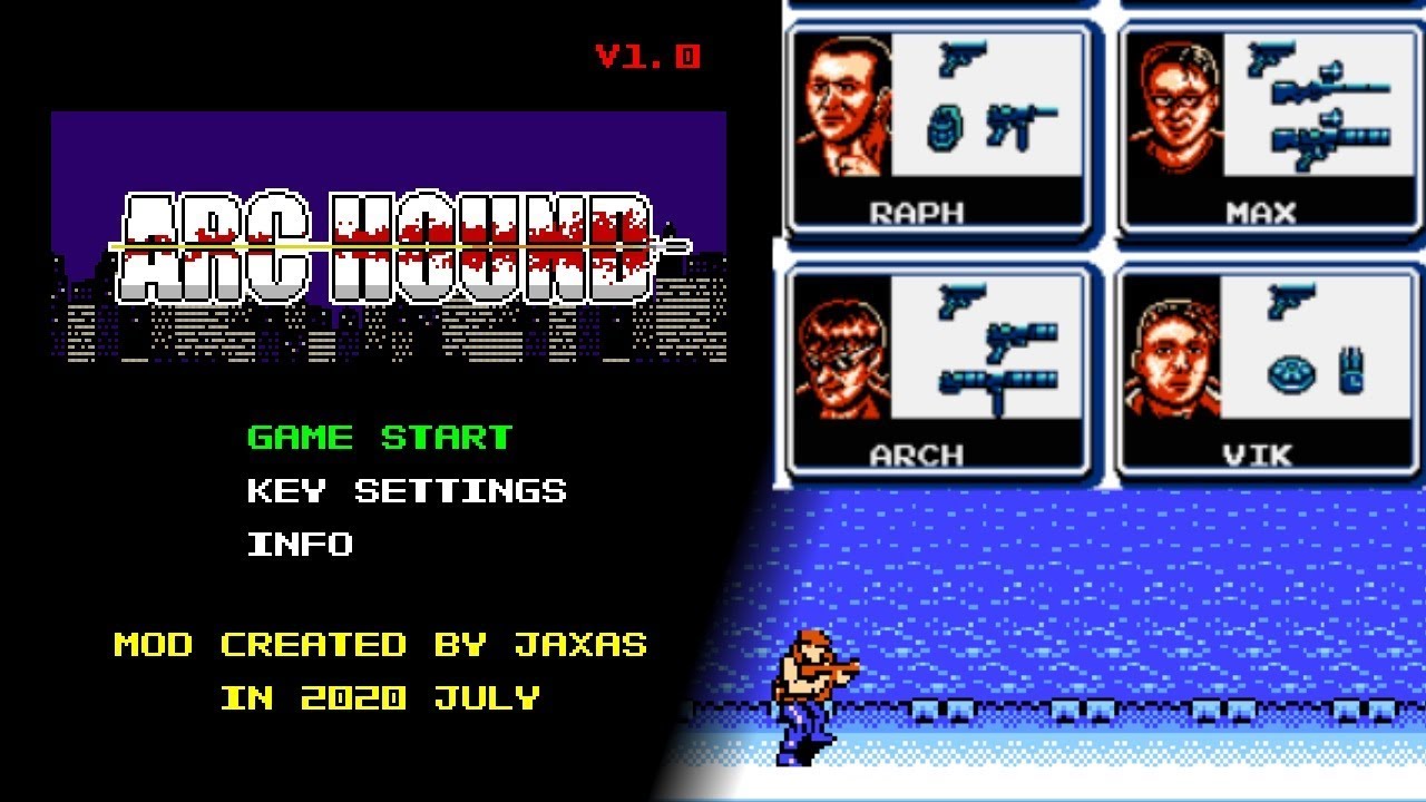 Эфир 25 - ARC HOUND: Mod for Contra Force on Game Maker by Gurgle ...