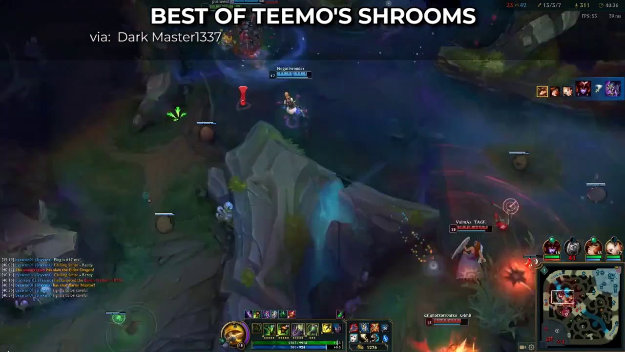 Best of Teemo's Shrooms - YouTube