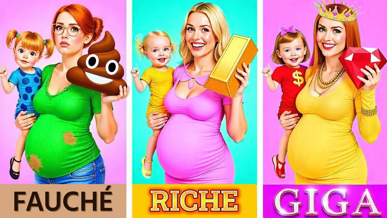 DÉFI RICHE VS PAUVRE VS GIGA RICHE 💵 Vous ne croirez PAS ces astuces de ...