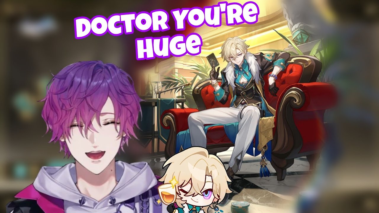 Uki Tries To Pull Aventurine With The Power Of "Doctor You're Huge" (they failed) - YouTube