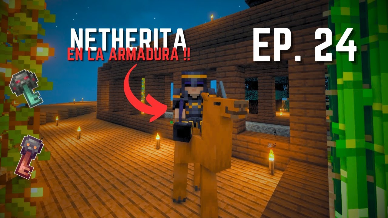 ¡ARMADURA DE NETHERITE COMPLETA Y NUEVO JEFE DEL DESAFÍO OMNIOSO! 🔥 | 🎮 ...