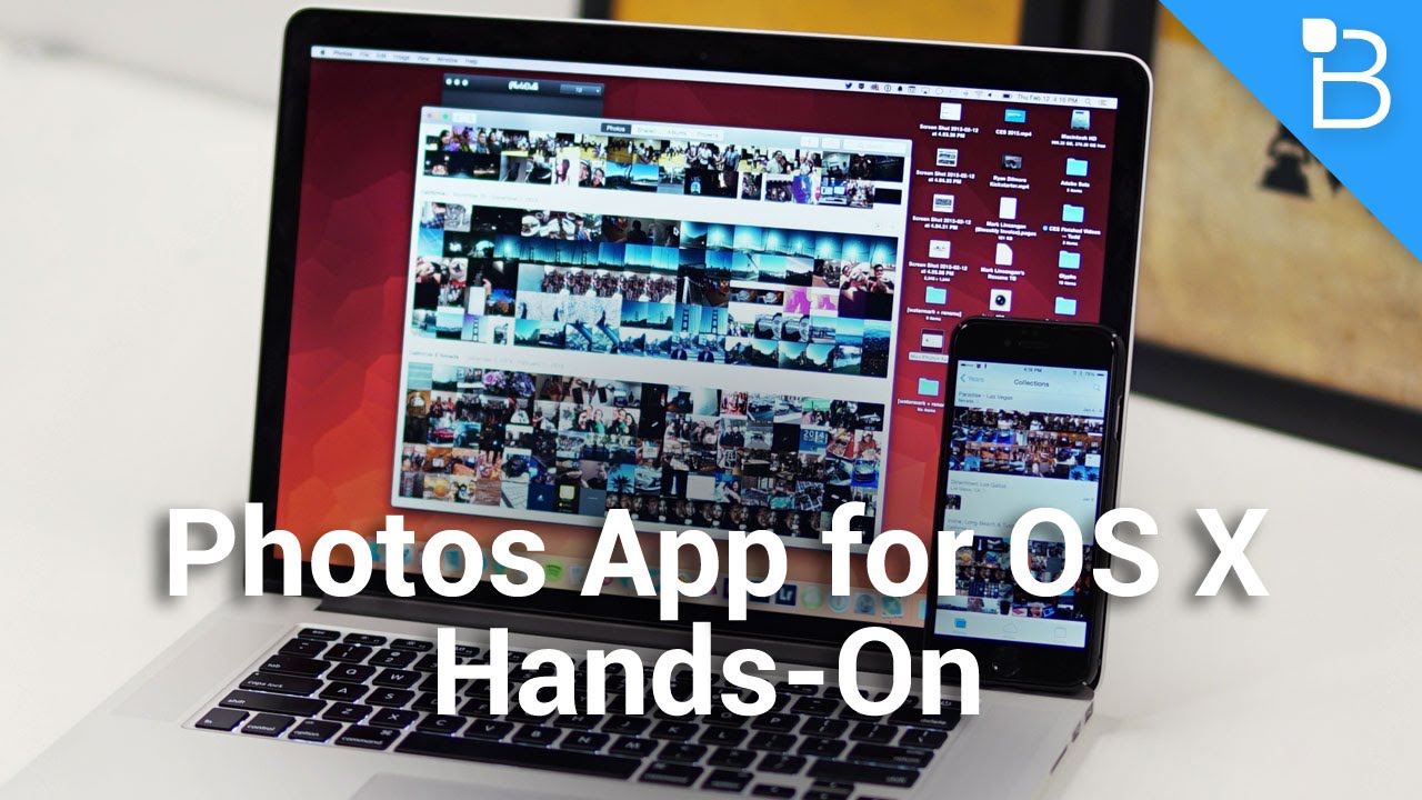 Apple Photos App for OS X Hands-On: A great iPhoto replacement - YouTube