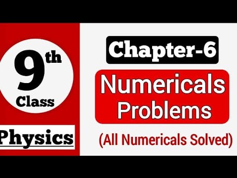 how to solve Physics numerical class 9 K P K Board chapter 6 Question 1 ...