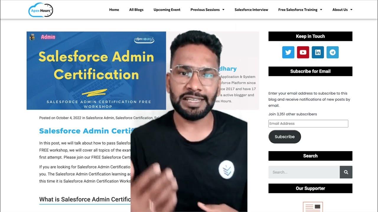 Salesforce Admin Certification Free Workshop By Apexhours Youtube