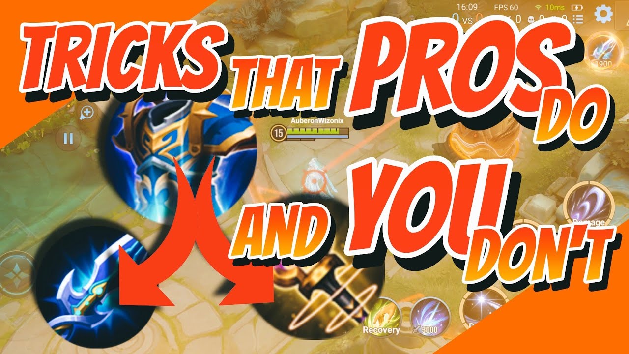 Tricks That Pros Do And You Don't | Honor of Kings | HoK - YouTube