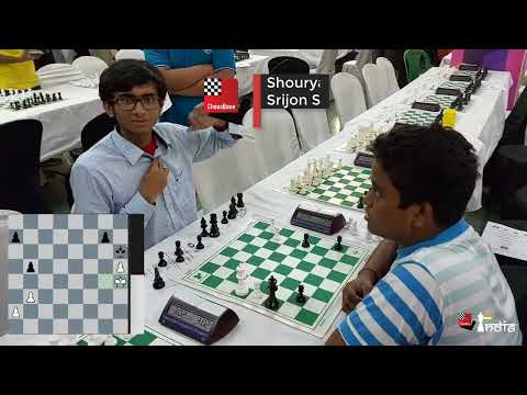 A Hard-Hitting Pawn Endgame - Shourya v Srijon | Tata Steel Chess Festival 2023 Blitz