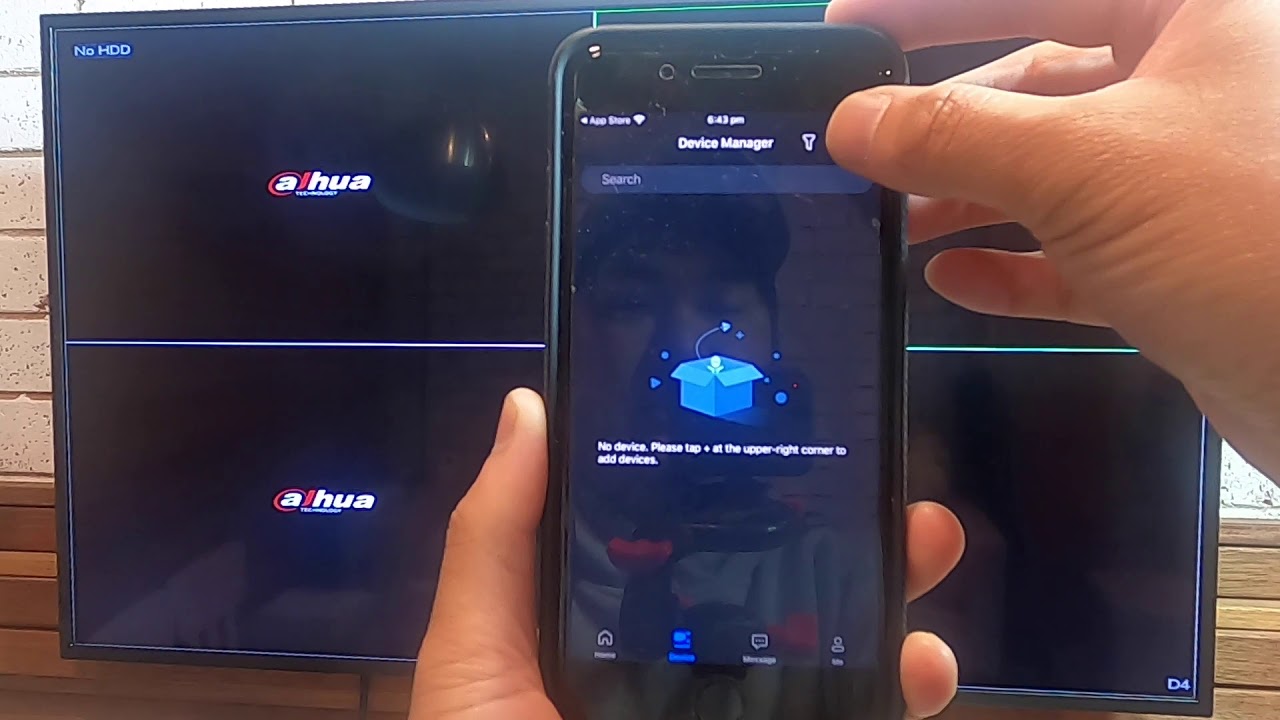 How to : view Dahua Cam on Mobile App - YouTube