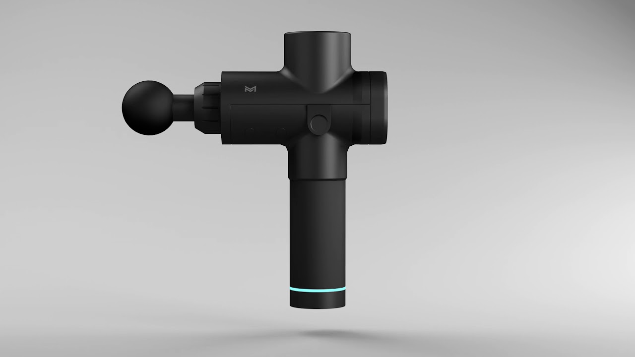 Massage Gun 3D - YouTube