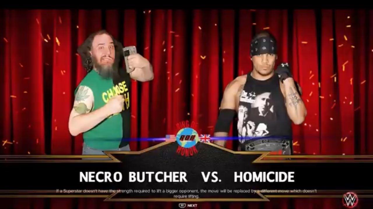 Homicide vs Necro Butcher - Anything Goes Match - YouTube