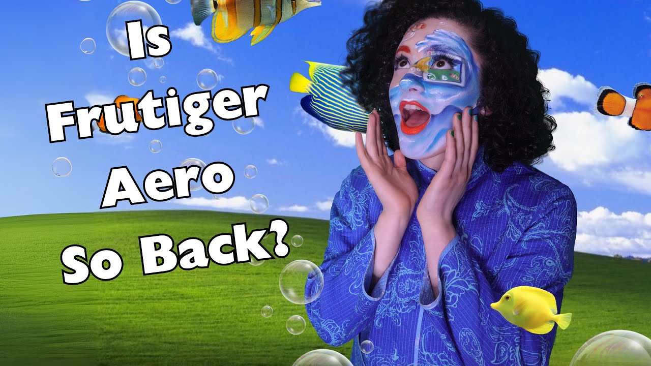 Frutiger aero makeup tutorial - YouTube