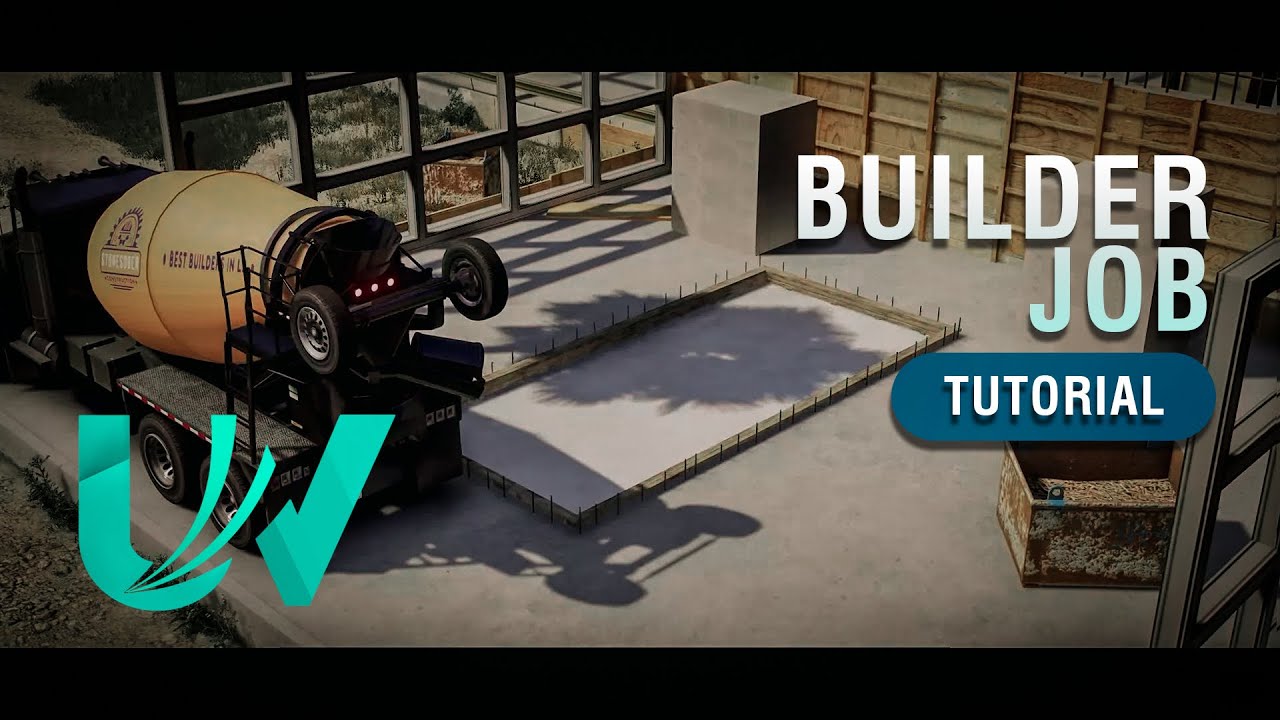 BUILDER JOB TUTORIAL UNITY VERSE | UNITY VERSE - YouTube