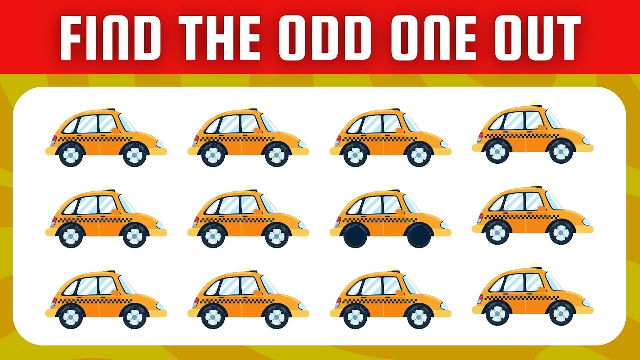 Find The ODD One Out - CAR EDITION - YouTube