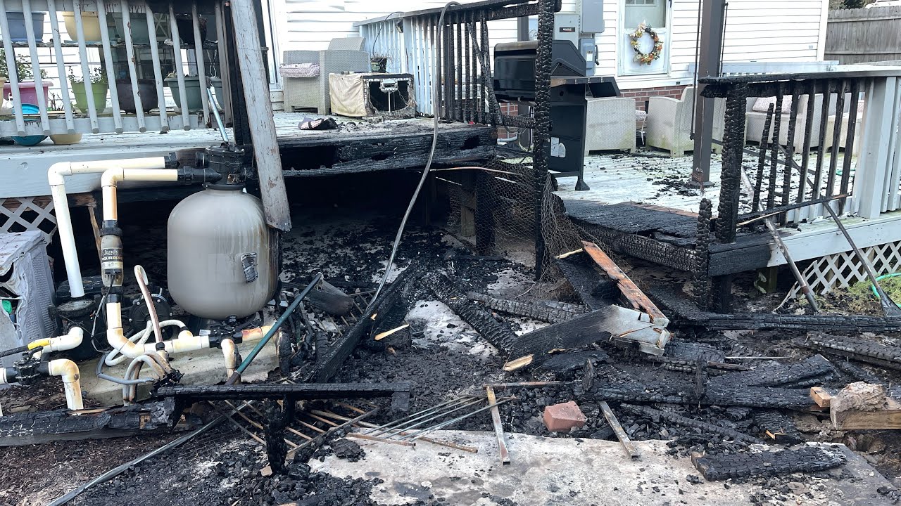 We had a bad fire last night. Thank God everybody is safe. - YouTube