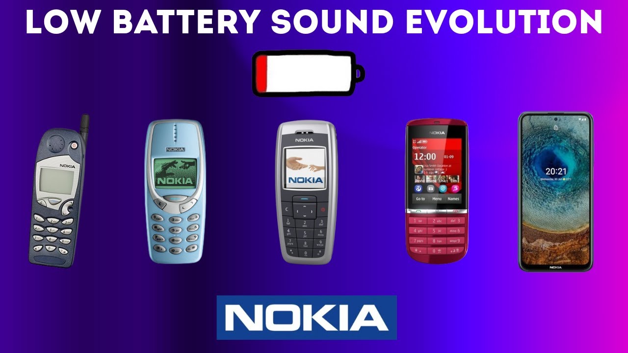 NOKIA LOW BATTERY SOUND EVOLUTION - RetroFanatics - YouTube