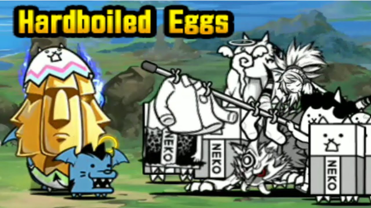 The Battle Cats | Eggy Cat Awakens! - All Stages!! - YouTube