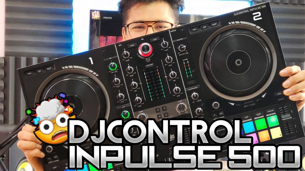 Hercules DJCONTROL INPULSE 500 | NUEVO CONTROLADOR | Unboxing & Review ...