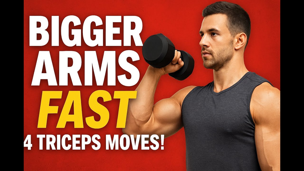 4 Triceps Moves That Make Your Arms Huge Fast! - YouTube