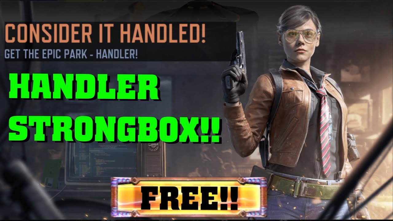 GET IT FOR FREE!! NEW HANDLER STRONGBOX!! With EPIC Park Handler - Call ...