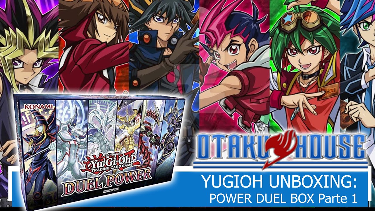 UNBOXING DE YUGIOH POWER DUEL BOX Parte 1 de 2 - YouTube