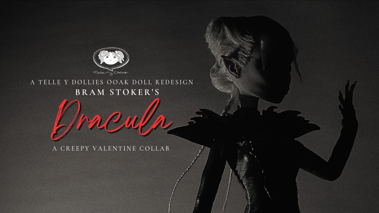 Dracula Redesign 「Bram Stoker's Dracula 1992」OOAK Art Doll - YouTube