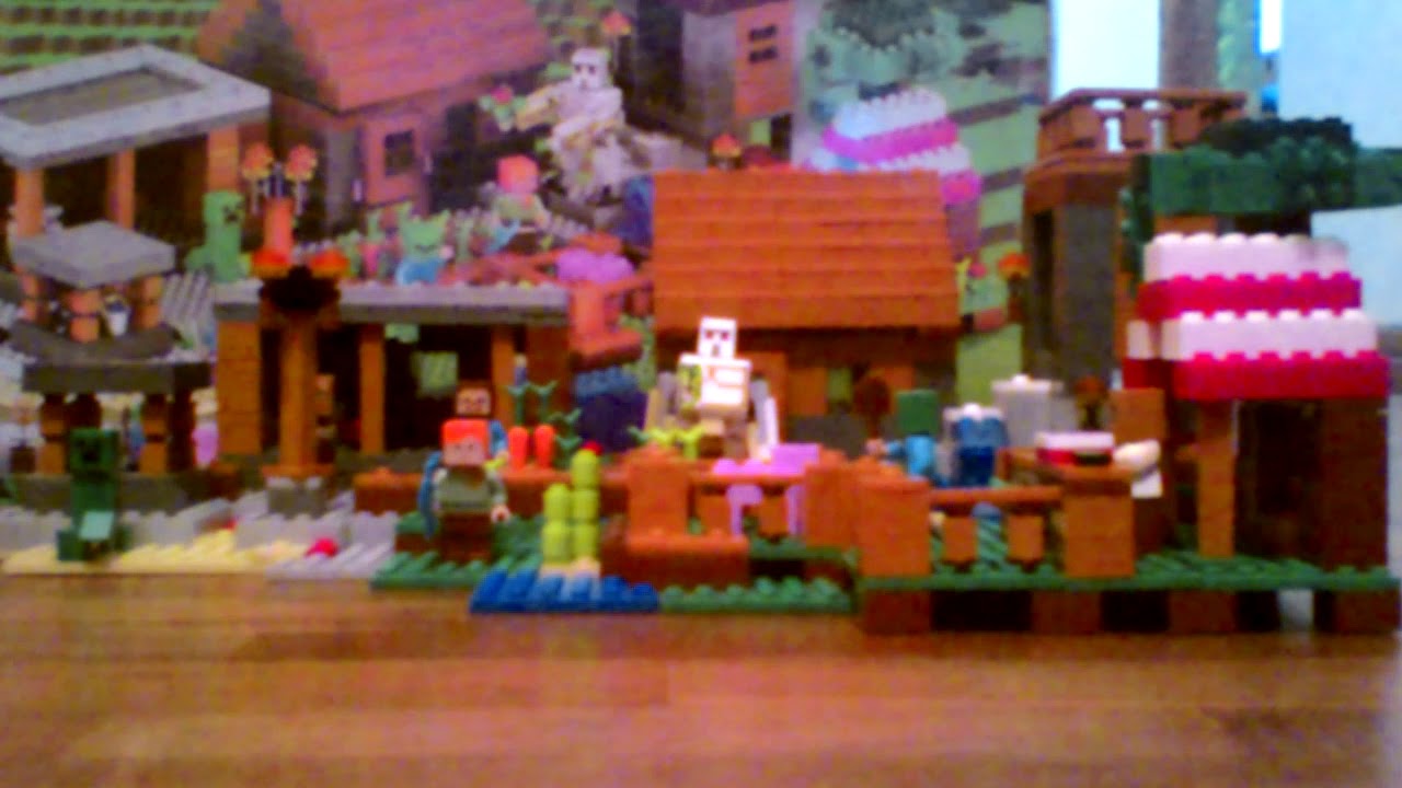 Aldea minecraft Lego reviu - YouTube