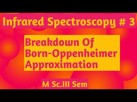 Infrared Spectroscopy: Breakdown Of Born-Oppenheimer Approximation ...