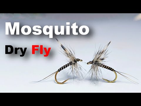 Fly Tying the Mosquito Dry Fly with Aleksandr Chernysh - YouTube