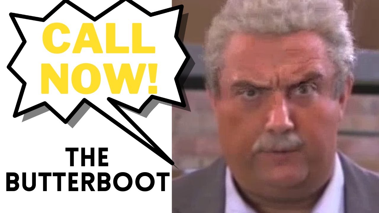 BRIAN BUTTERFIELD " THE BUTTERBOOT " - UK Comedy Peter Serafinowicz ...