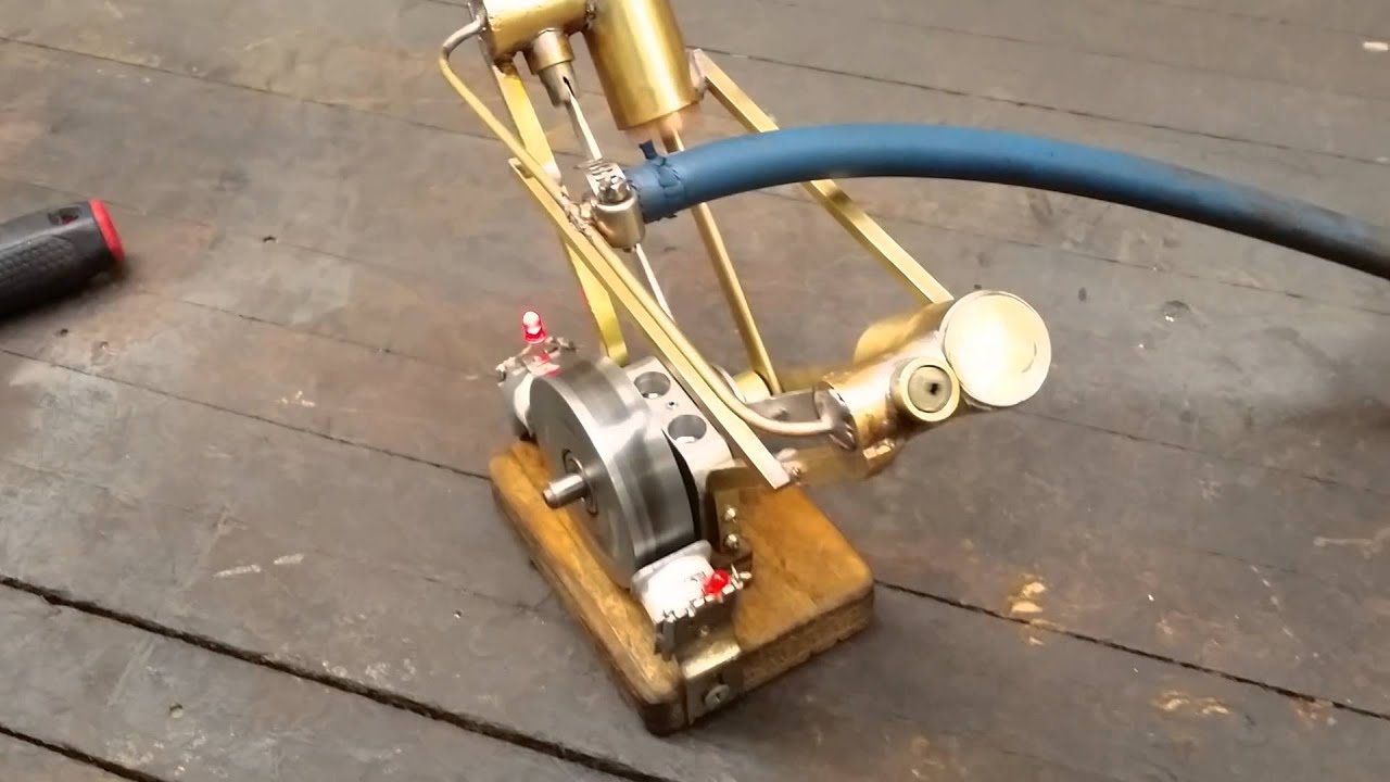 Homemade Steam Engine - Youtube