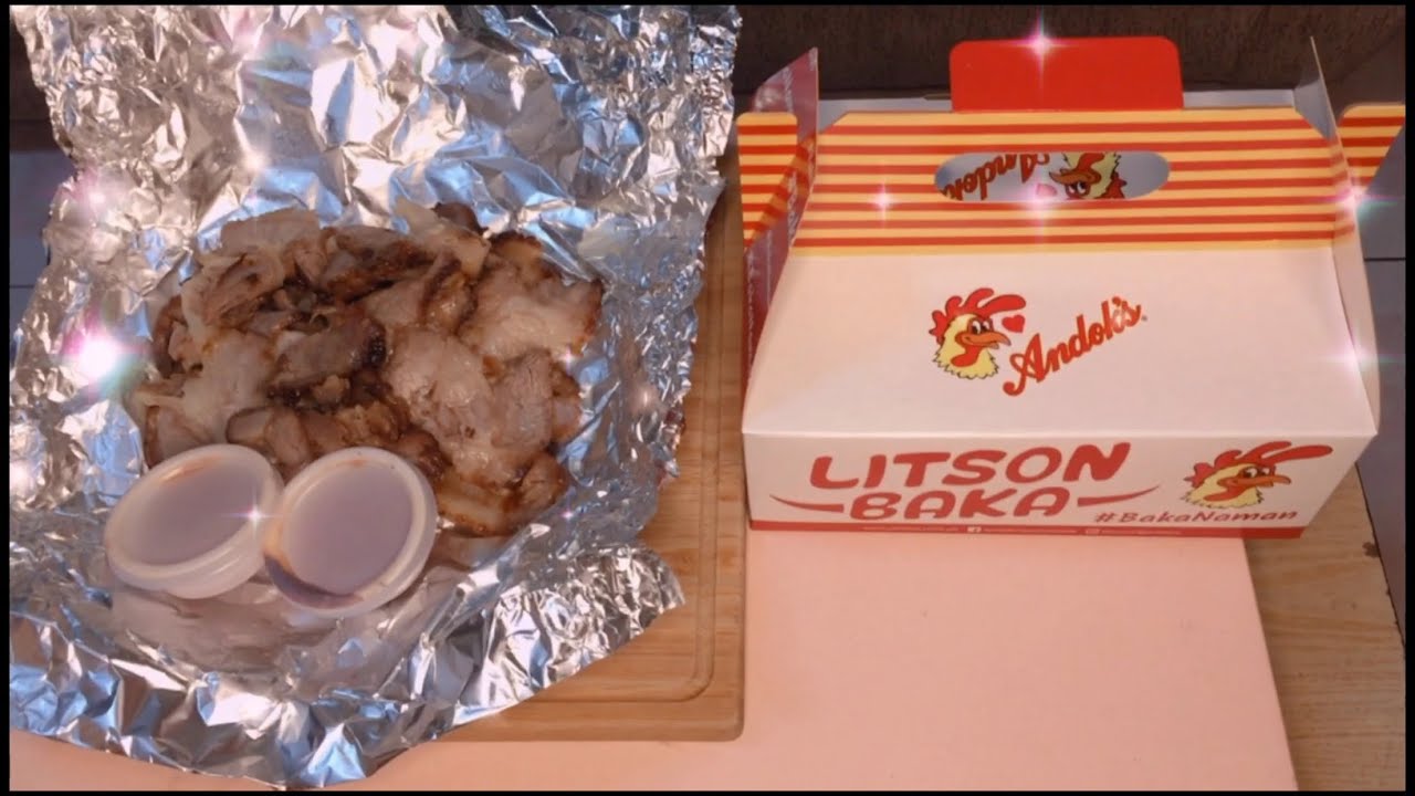 Food Review | Andoks Litson Baka - YouTube