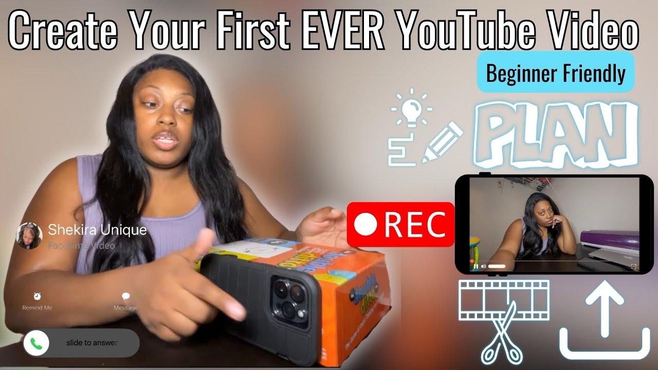 How to make your FIRST YOUTUBE Video in 2025 (Content Made Easy) - YouTube