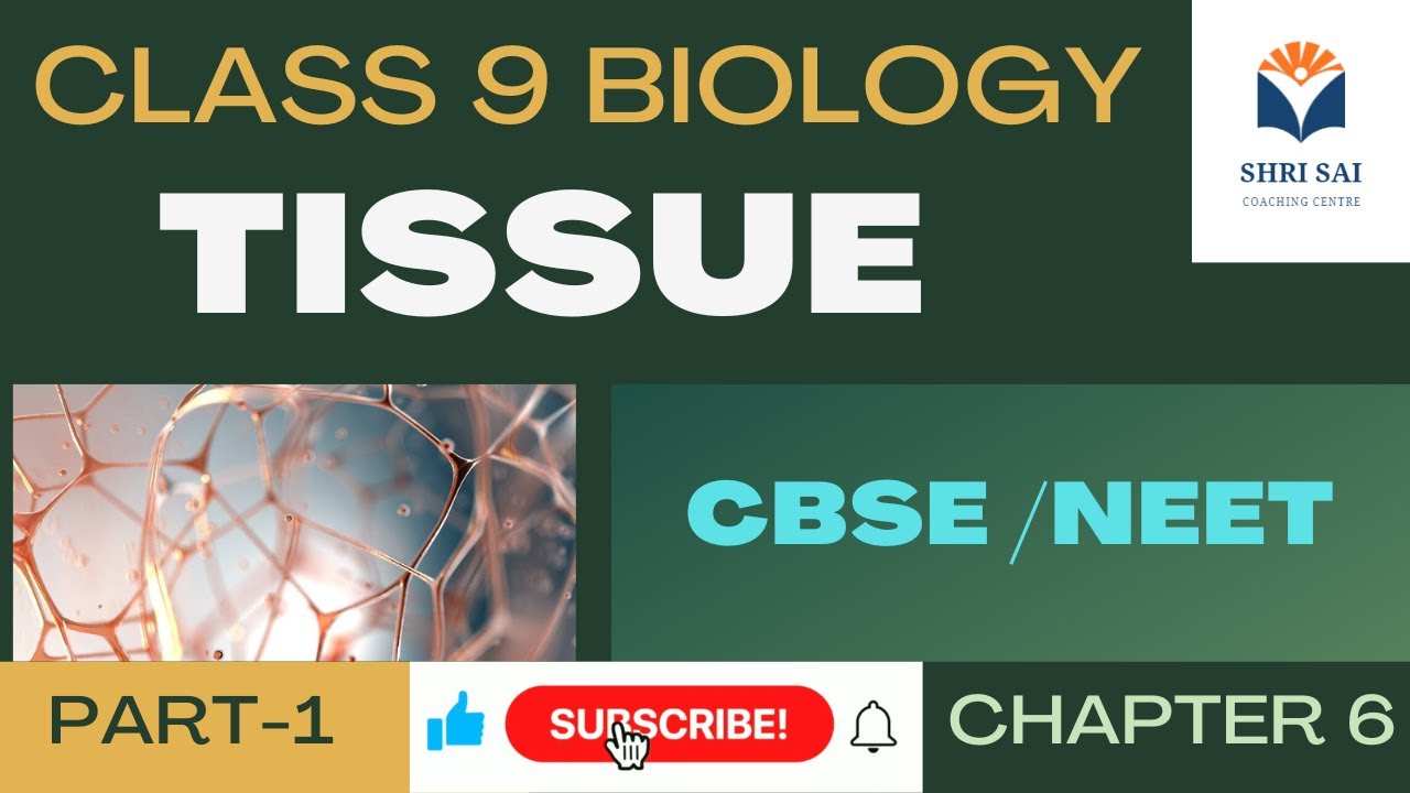 Class 9 | Biology | Chapter 6 | Tissues | Explanation PART 1 | #NEET # ...
