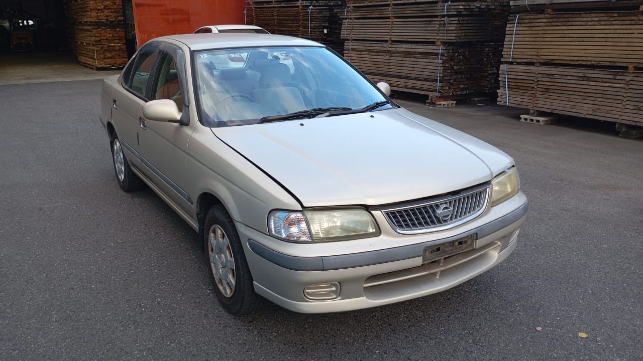 NT-492 NISSAN SUNNY FB15-307466 QG15DE(Black) AT 2WD - YouTube
