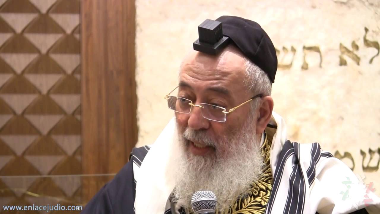 Rabino principal Sefaradí de Israel en la comunidad Monte Sinaí - YouTube