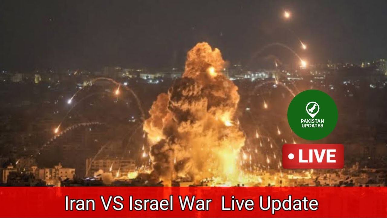 Iran VS Israel Live Stream | Pakistan Updates - YouTube