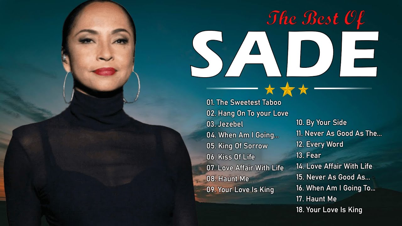 Best Songs of Sade Playlist 🎆Sade Greatest Hits Full Album 2024 - YouTube
