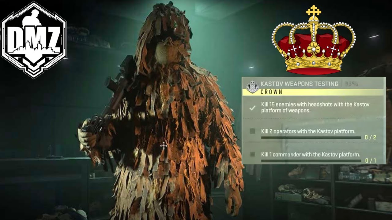 🔴 Completing DMZ Tier 2 Crown Missions - YouTube