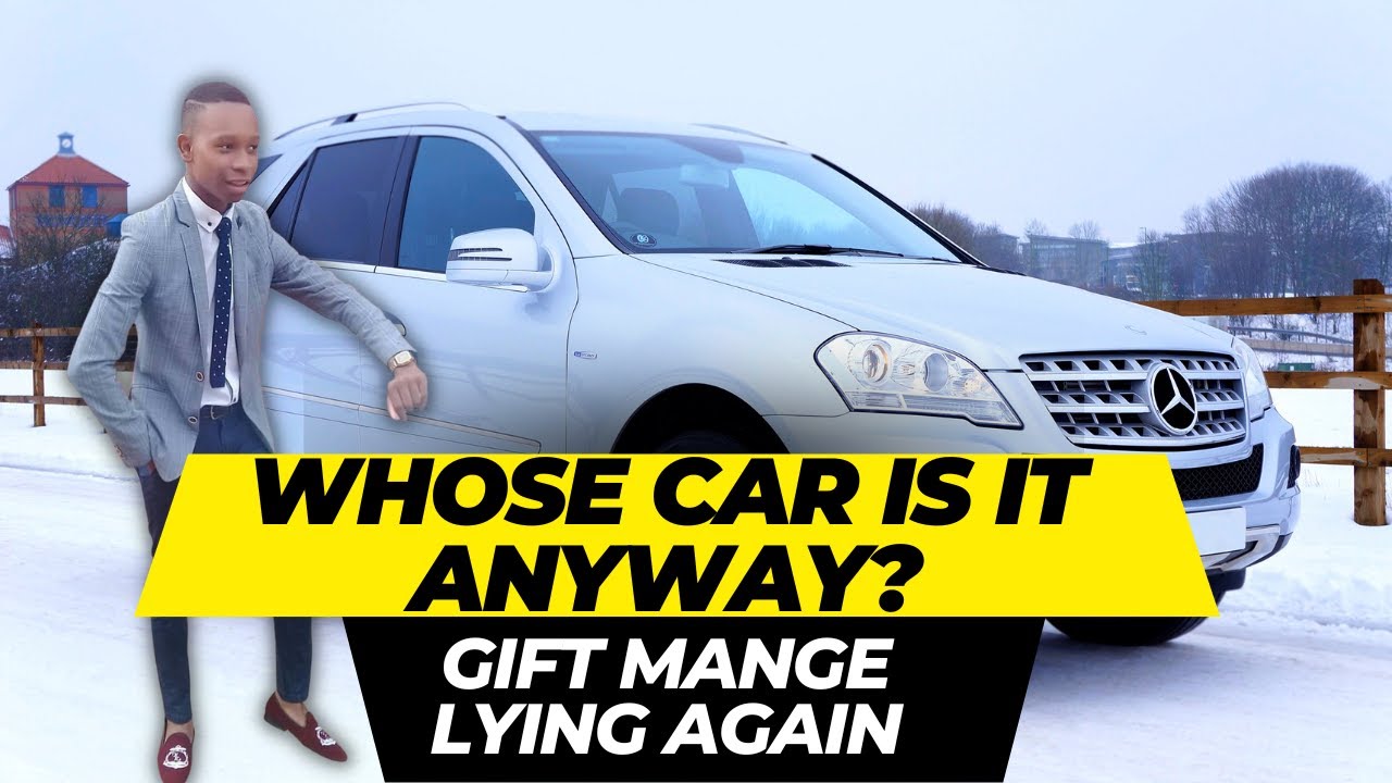 Gift Mange Making People Believe He Bought A New Mercedes Benz ML250 ...