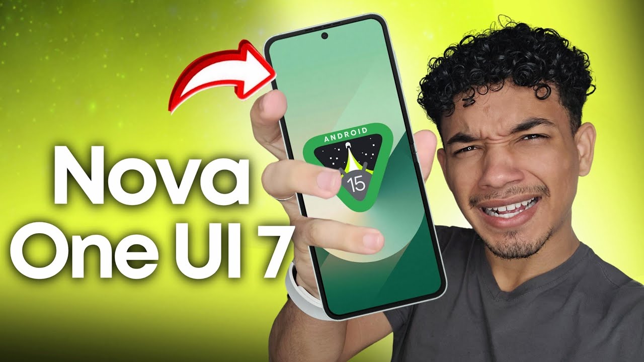 😍Nova One UI 7.0 com Android 15 vai MUDAR TUDO - YouTube