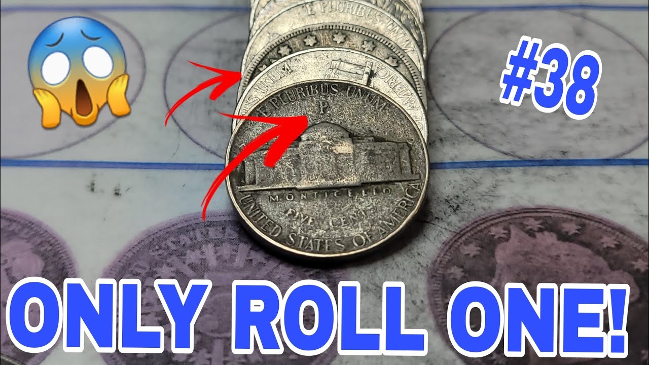 LIBERTY NICKEL AND SILVER IN THE SAME ROLL! - COIN ROLL HUNTING NICKELS ...