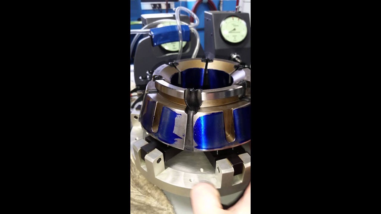 New Okuma MicroCentric Chuck & Collet Fit Up Test - YouTube
